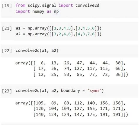 python scipy convolve 2d python guides