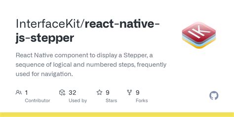 Packages Interfacekit React Native Js Stepper Github