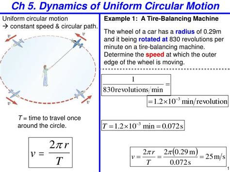 ppt ch 5 dynamics of uniform circular motion powerpoint presentation id 2339453