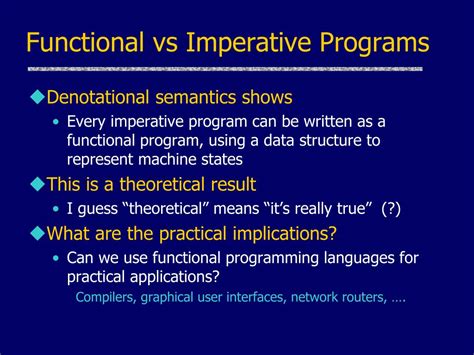 ppt denotational semantics pure functional programming powerpoint presentation id 247413