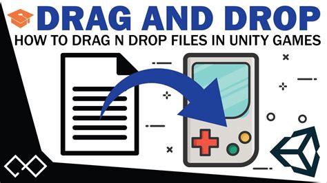DRAG And DROP EXTERNAL FILES Into UNITY On Windows Tutorial YouTube