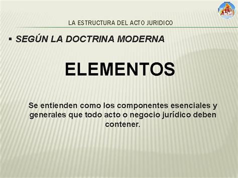 ANDRS EDUARDO CUSI ARREDONDO LA ESTRUCTURA DEL ACTO