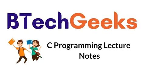 C Language Notes Pdf CamdenrilloMarks