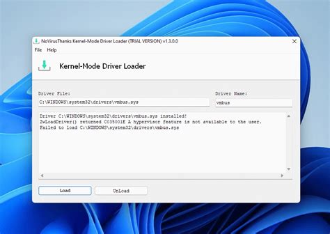 Load Unload Kernel Drivers With Kernel Mode Driver Loader Appsvoid