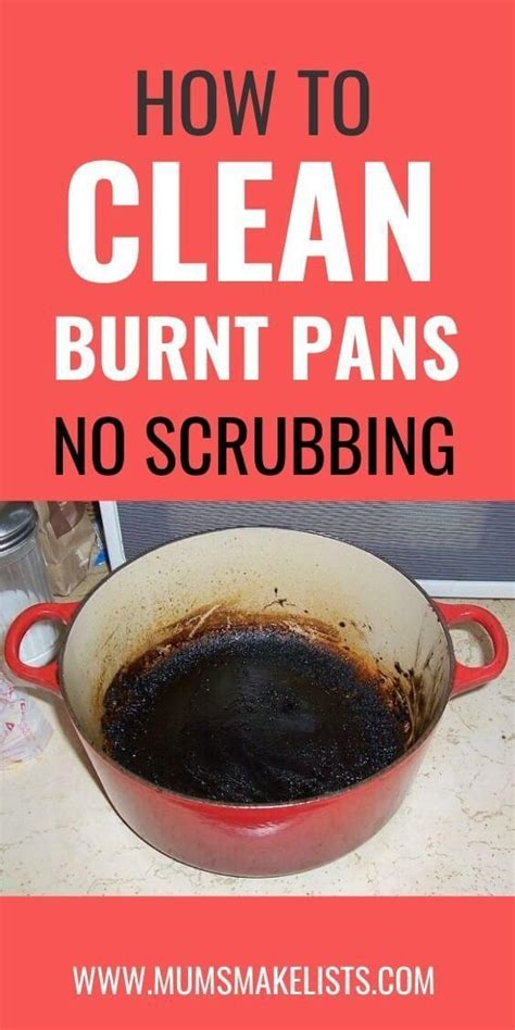 How To Clean Burnt Pans Quick Simple And Easy Cleaning Burnt Pans