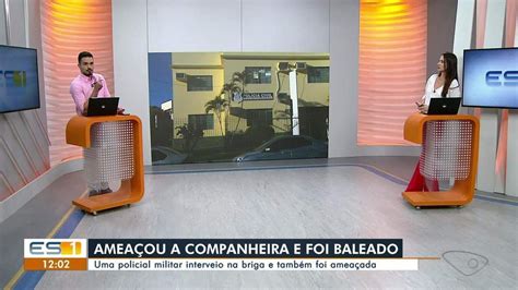 Homem é baleado por policial ao tentar esfaqueá la em Cariacica ES