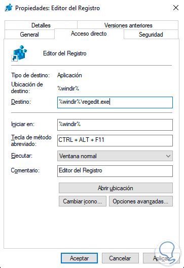 Abrir Editor De Registro Windows 10 Regedit Solvetic