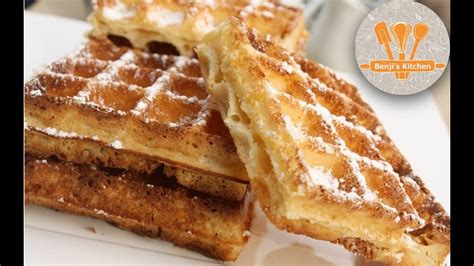 Petites douceurs Les véritables gaufres de Bruxelles Recette YouTube