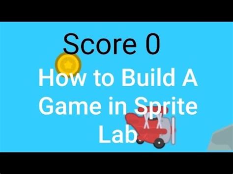 How To Build A Game In Sprite Lab Code Org Lesson 40 Build Your
