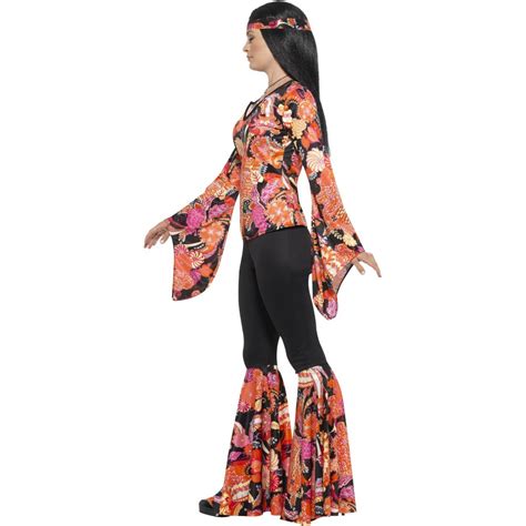 Flower Power Kostüm Hippie Damenkostüm 35 99