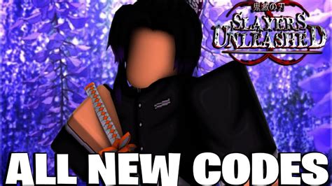 V All New And Working Codes In Slayers Unleashed Youtube