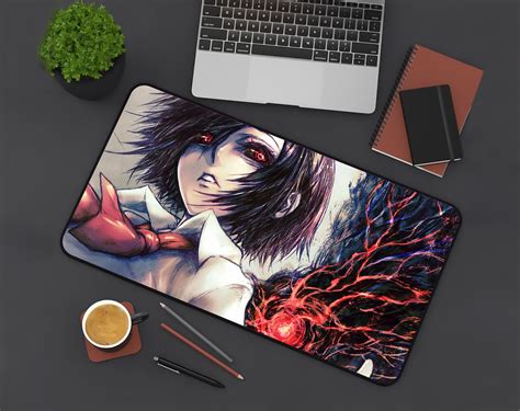 Large Tokyo Desk Pad Extra Anime Mouse Pad Gaming Mouse Pad Etsy