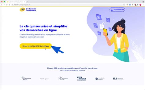 Créer mon identité numérique sur le site de La Poste Les Bases du
