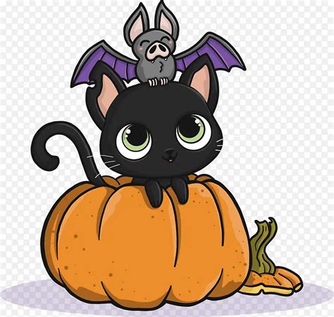 万圣节南瓜头黑猫PNG图片素材下载 图片编号yerpxwvq 免抠素材网