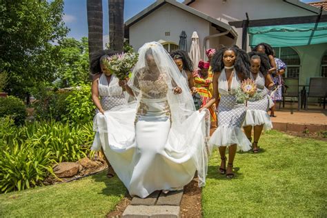 A Gorgeous Tswana Wedding With The Bride Dressed In BMashiloDesigns