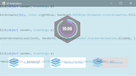 c tutorial animation control using xander ui framework foxlearn youtube