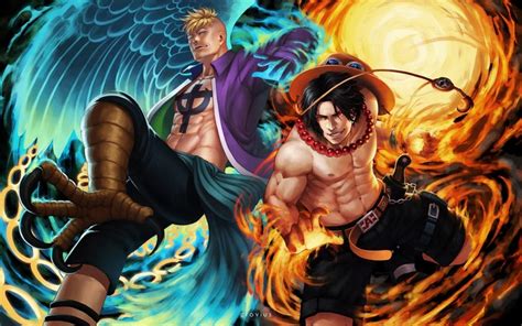 Portgas D Ace Marco One Piece Hd Wallpaper Rare Gallery