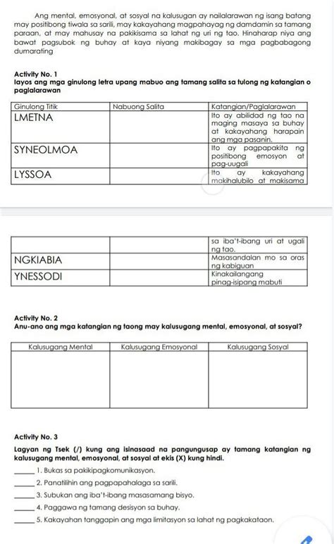 Pa Help Po Pls Andami E Plss Po Mapeh Po Ito Ety Po Sa Mga Sasagot