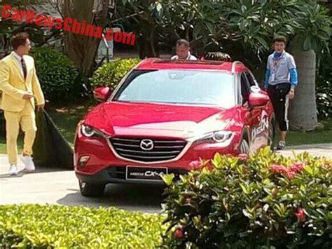 Spy Shots Mazda Cx Is Completely Naked In China