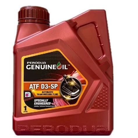 New Packing Perodua ATF D3 SP D3SP SP3 Auto Transmission Fluid 1L