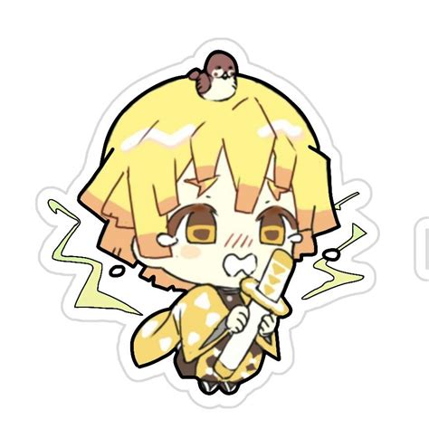 𝑍𝑒𝑛𝑖𝑡𝑠𝑢 𝐴𝑔𝑎𝑡𝑠𝑢𝑚𝑎 Anime chibi Anime demon Anime stickers