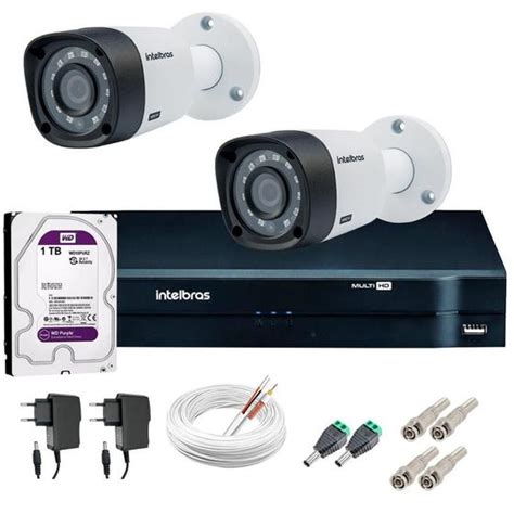 Kit C Meras De Seguran A M Infravermelho Hd P Vhd B G Dvr