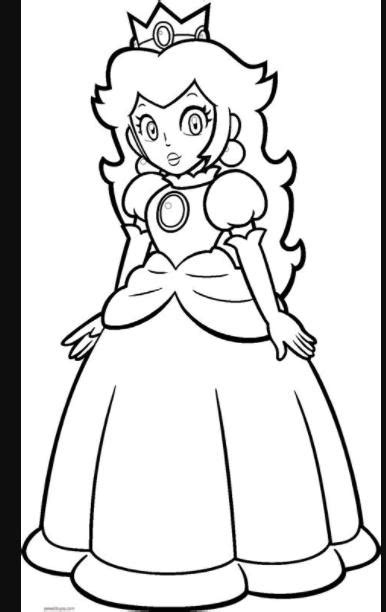 Cómo dibujar Ala Princesa Peach Paso a Paso Muy Fácil 2024 Dibuja Fácil