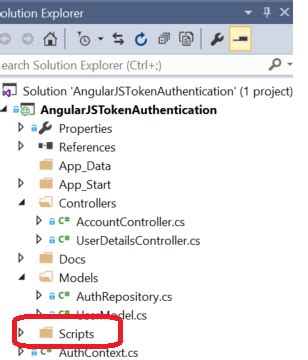 Token Security Angularjs Tech Scout