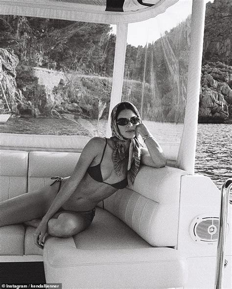 Kendall Jenner Shows Off Her Incredible Figure In A Tiny String Bikini