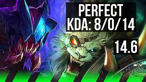 REK SAI Vs RENGAR JNG 8 0 14 Rank 8 Rek Sai Legendary NA