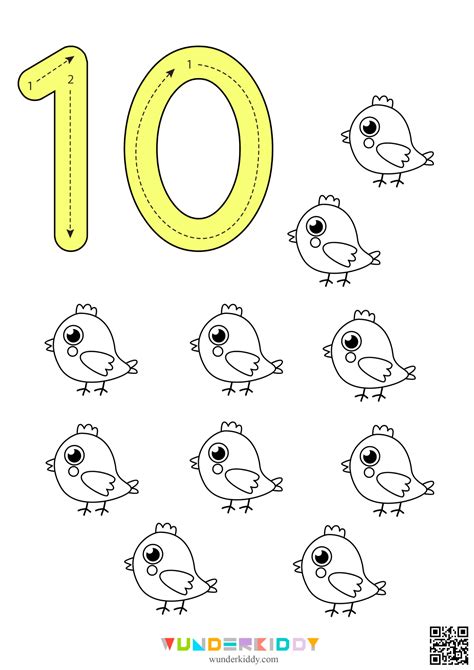Count And Color Worksheets Printable Number Coloring Pages Pdf