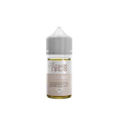 Naked Salt Likit Tobacco Cuban Blend 30ml Türkiyenin Güvenilir