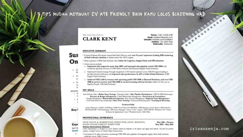Tips Mudah Membuat Cv Ats Friendly Bikin Kamu Lolos Screening Hrd