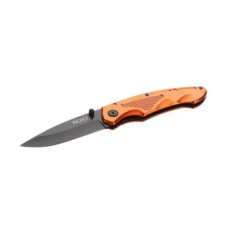 Alyco Orange Navaja Inoxidable De Mango De Aluminio ALYCO ORANGE