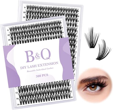 Amazon 280 Pcs Individual Lashes 30D 40D Mixed Lash Clusters PRO