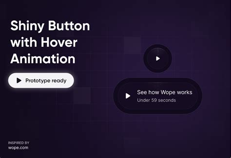 Day Shiny Button With Hover Animation Figma Community