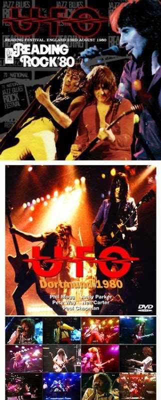 UFO READING ROCK 80 2CDR White Label Ltd Bonus DVDR Navy Blue