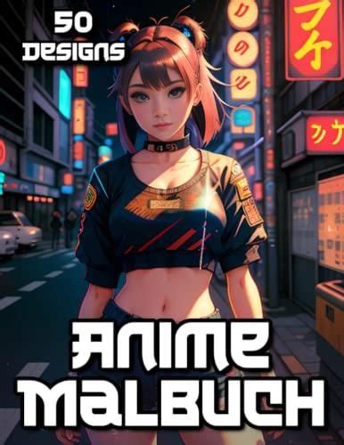 Manga und Anime Malbuch für Jugendliche Japanische Comic Designs zum