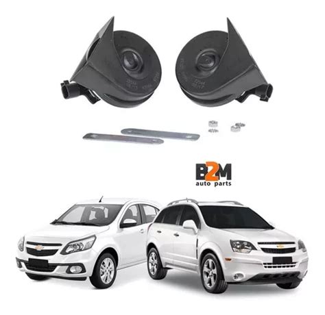 Buzina Caracol Gm Agile 2010 A 2015 Conector Original Parcelamento