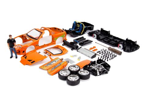 Jada Toys Fast Furious Brian Toyota Supra 1 24 Scale Build N Collect