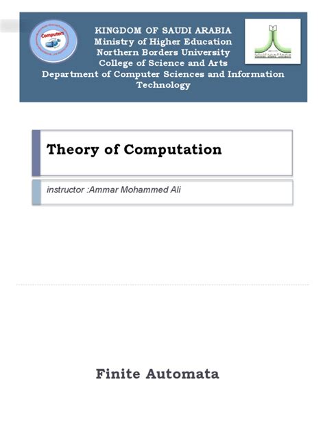 3 dfa pdf computer science mathematical logic