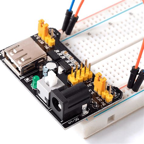 M Dulo Mb Dc Fuente De Alimentaci N Para Protoboard Tauxi