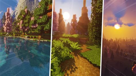 Minecraft Gameplay With Sildur S Vibrant Shaders V Youtube