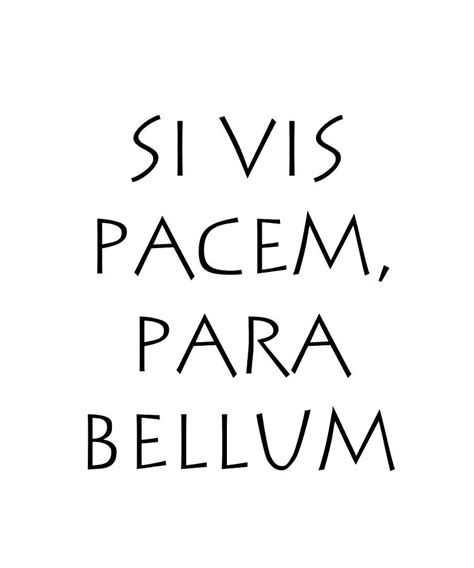 Si Vis Pacem Para Bellum Wallpaper