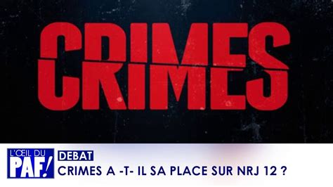 Crimes Sur Nrj Anim Par Morandini Vid O Dailymotion