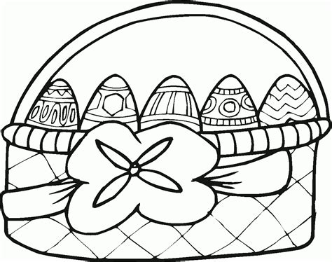 Dibujos de Huevos de Pascua para colorear Colorear imágenes