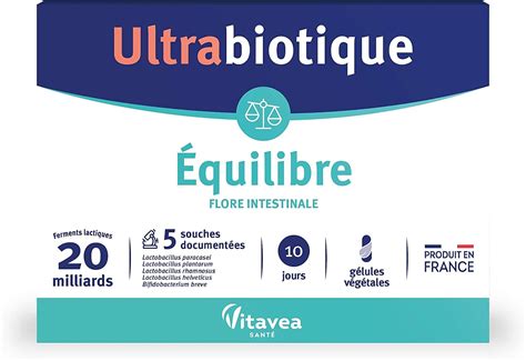 Vitavea ULTRABIOTIQUE EQUILIBRE 10 Jours Equilibre De La Flore