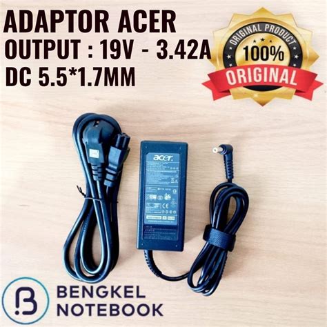 Jual Adaptor Charger Laptop Acer 19v 3 42a 4739 4738 4741 4750 4736