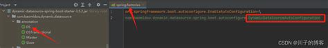 springboot ds注解 和 dynamicdatasource自定义实现多数据源的2种实现方式 ds注解 dynamic 多数据源 csdn博客