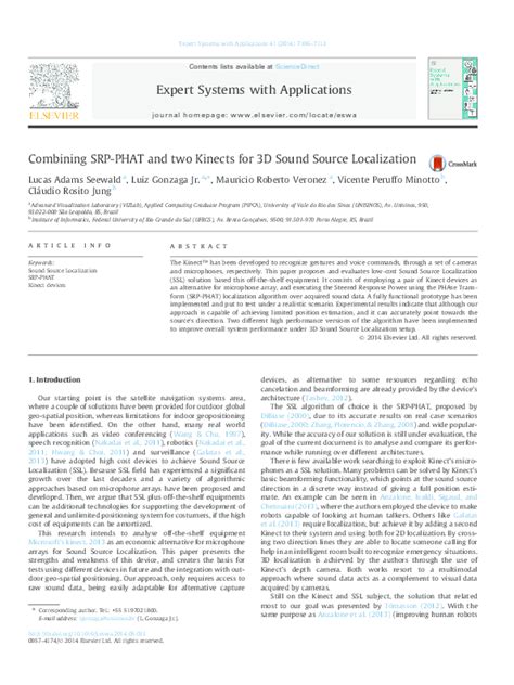 pdf combining srp phat and two kinects for 3d sound source localization mauricio roberto